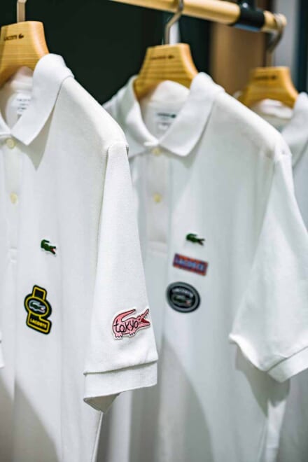 「ラコステ日比谷店」が日本一の品揃えで堂々オープン！ 期間限定の無料カスタマイズサービスには、ピンクの“TOKYO”ワニも登場 メンズノンノ ...