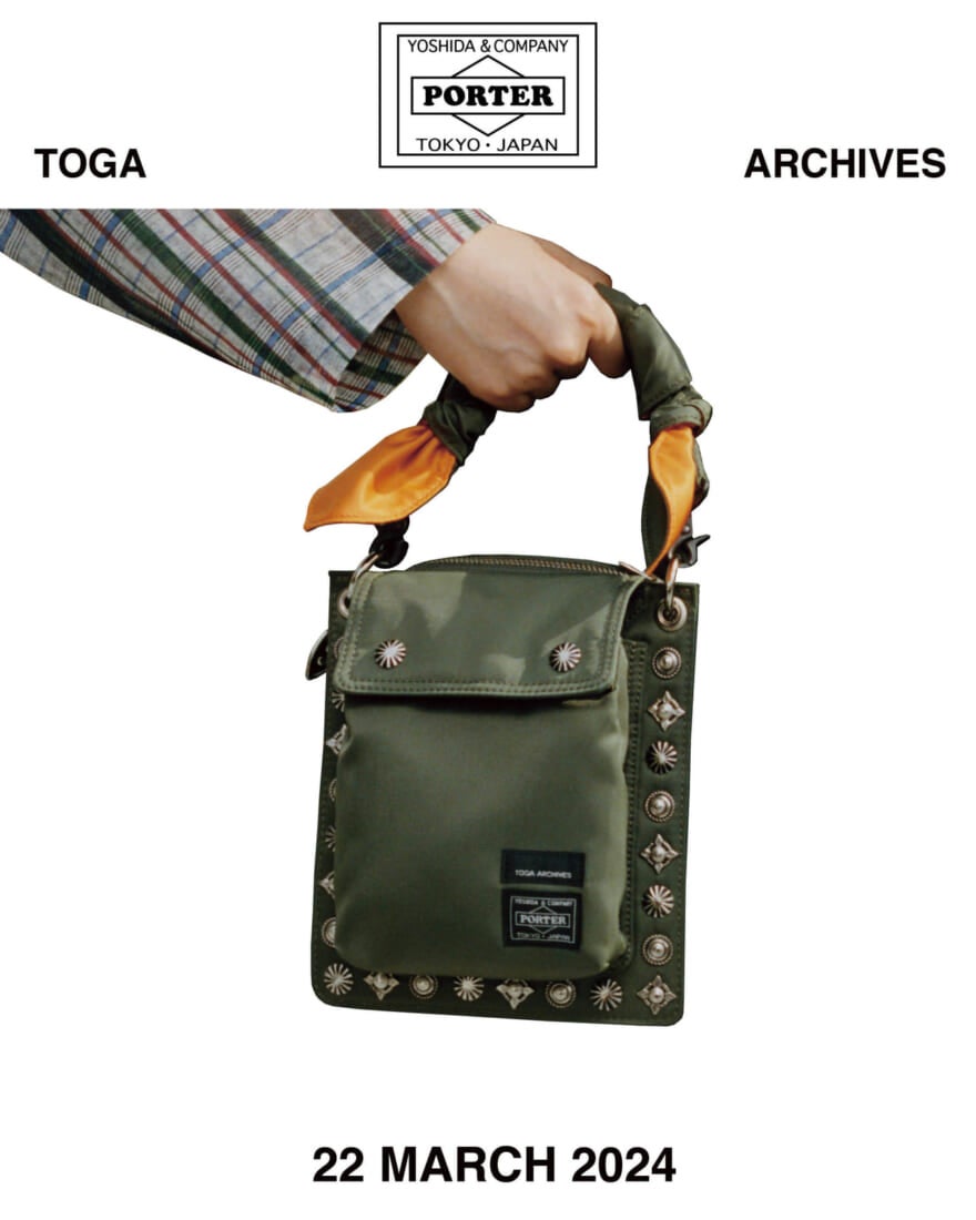 【ポーター最新コラボ】定番アイテムに「トーガ」のアクセントが加わり他にはないアイテムに！全色全型を一挙紹介。[TOGA × PORTER] メンズノンノウェブ | MEN'S NON-NO WEB
