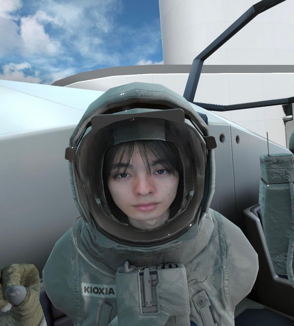 宇宙からの中継で失礼します！ 「TeNQ」でVR体験[海谷遠音ブログ] メンズノンノウェブ | MEN'S NON-NO WEB