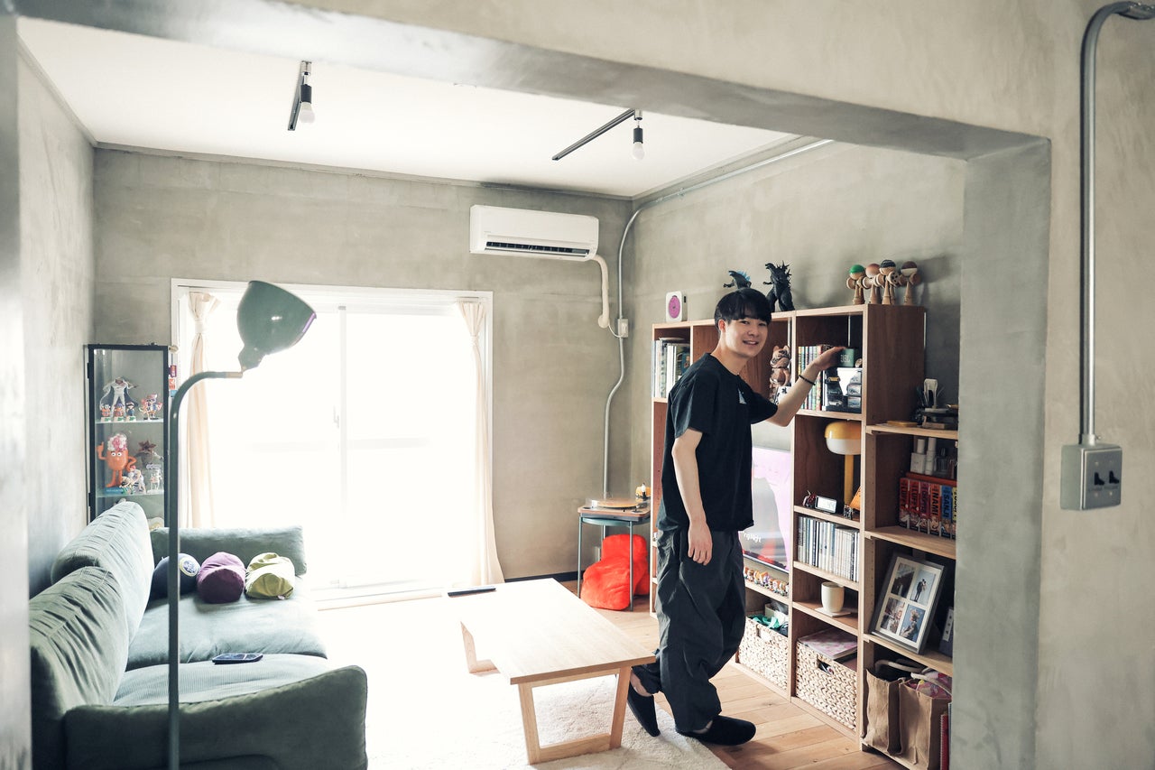 「2DK 45平米 24帖」レトロな外観と内装のギャップにやられた、築50年のRCマンション！【おしゃれ男子の部屋カタログ／Vol.38】 メンズノンノウェブ | MEN'S NON-NO WEB